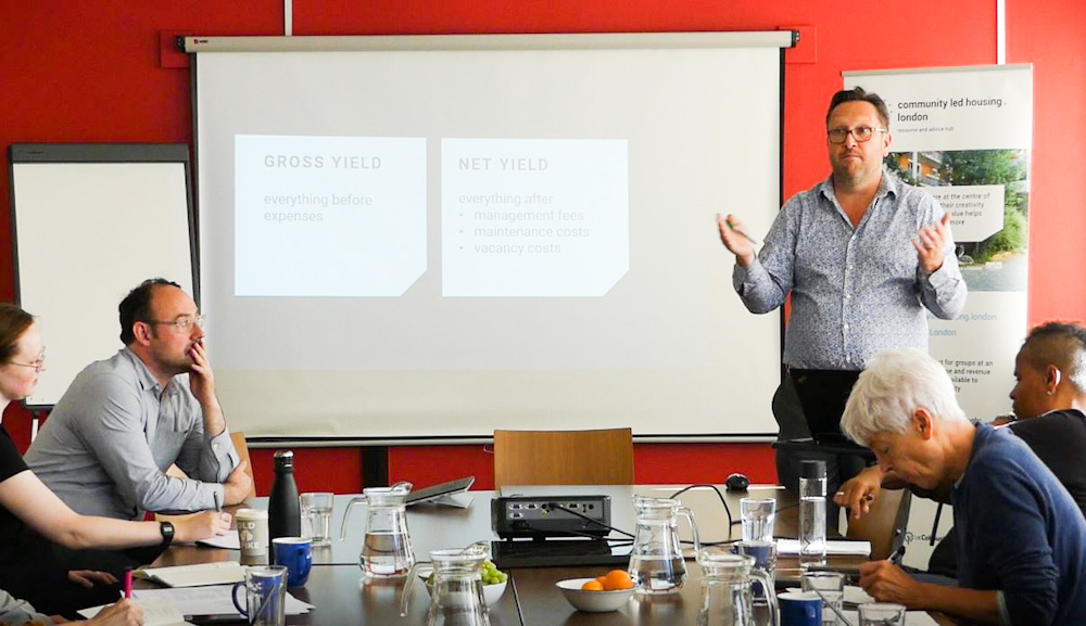 Community led housing development workshops - London