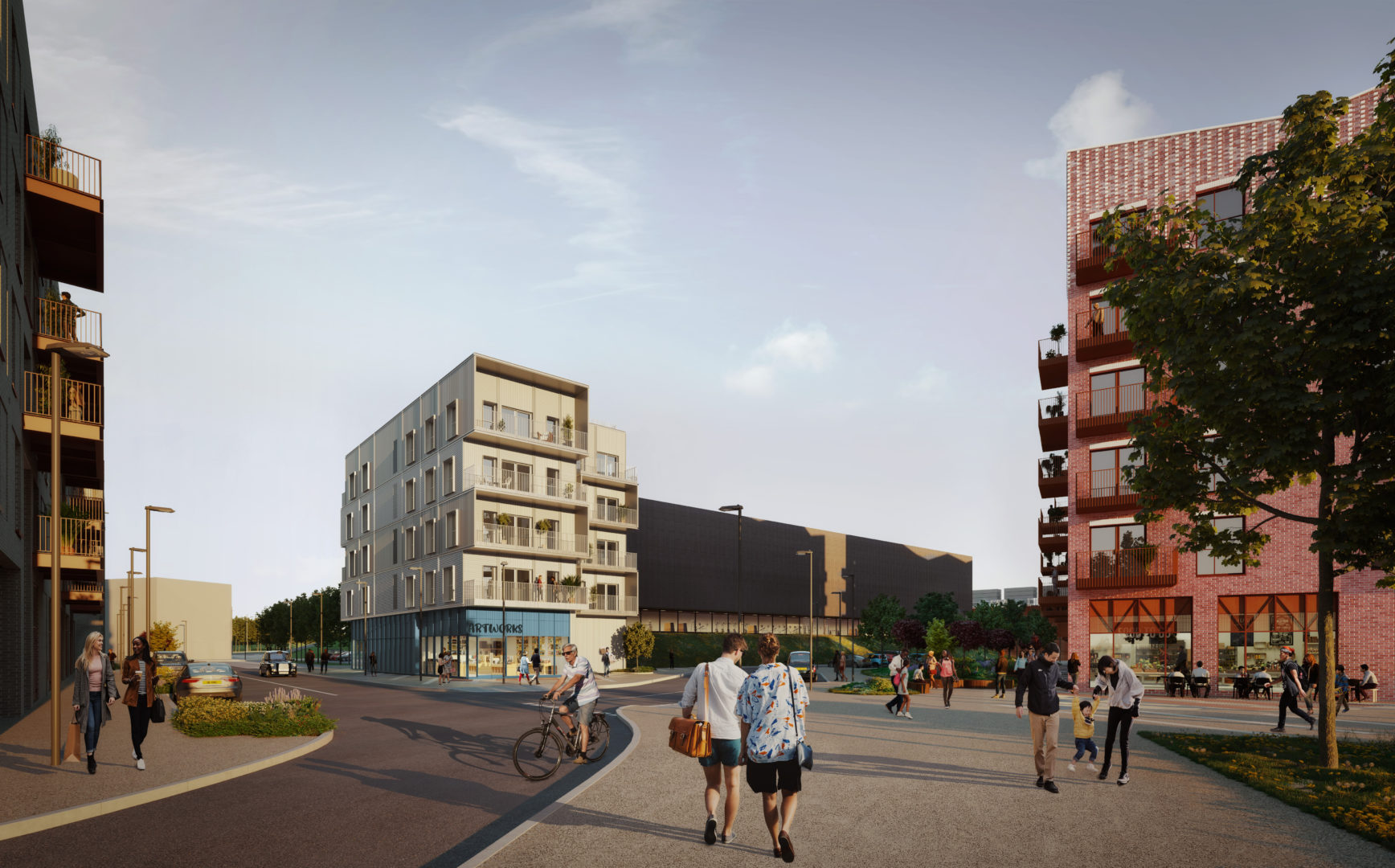 East Wick Sweetwater - community led housing london