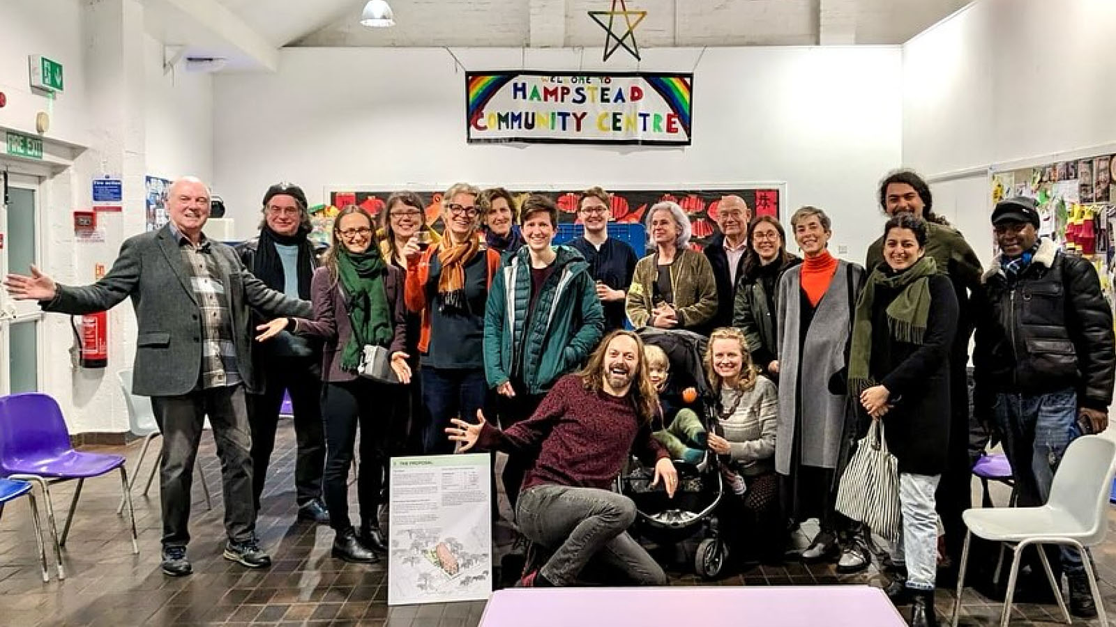 NW3 CLT celebrate planning permission - community led housing london